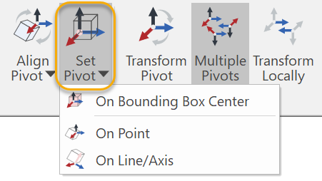 Changing Pivot Position